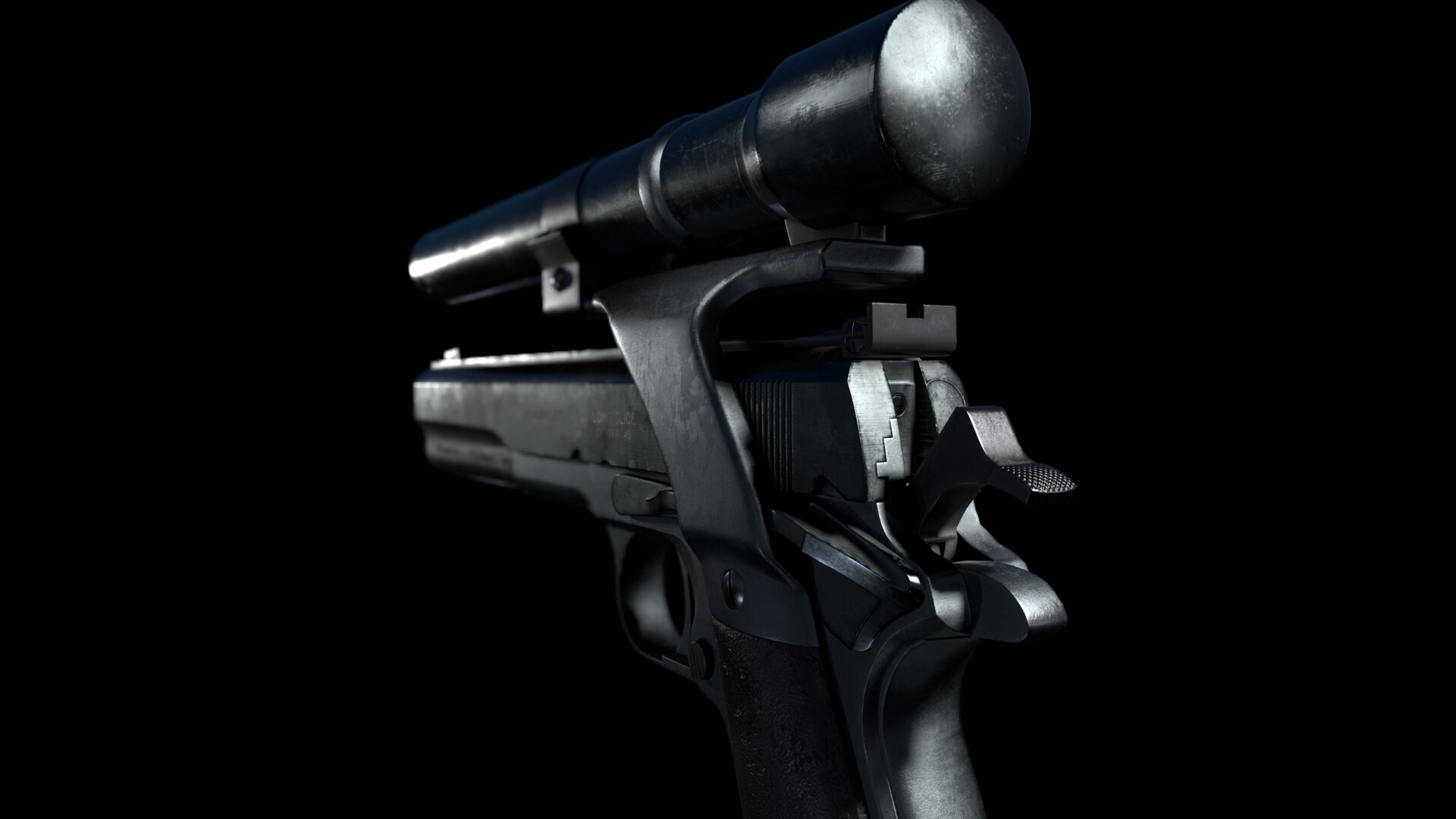 Aleksander Koćwin - AMT Hardballer .45 Longslide laser sight (Terminator 1)