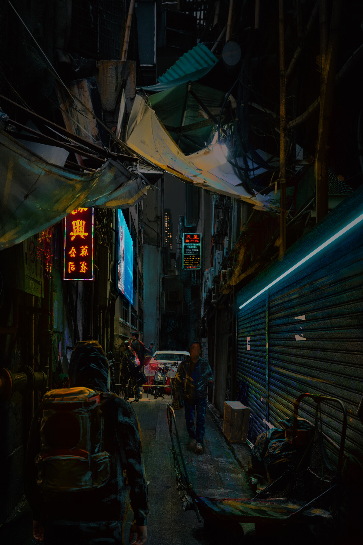 ArtStation - Night Street