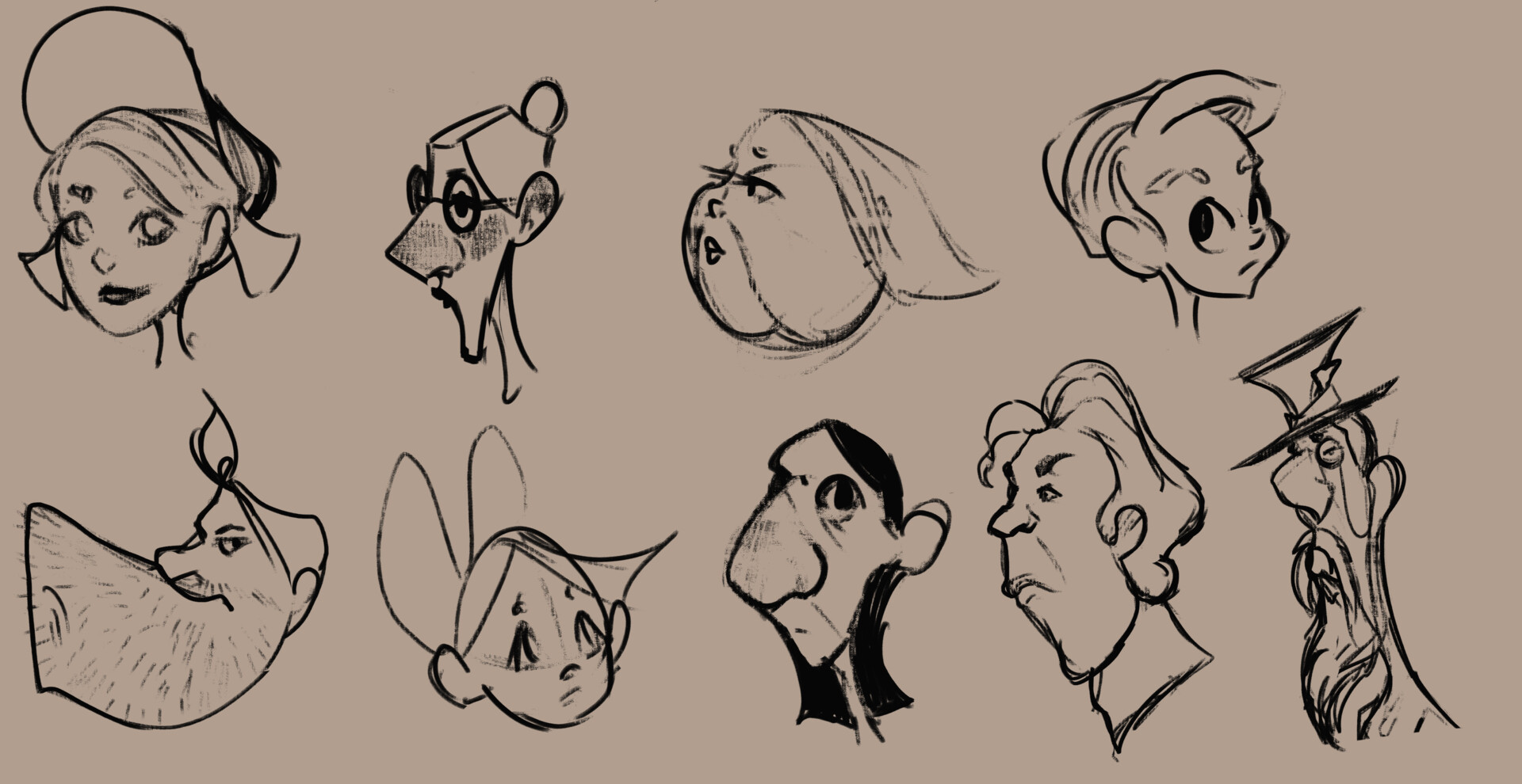 ArtStation - Shape-Language Practice