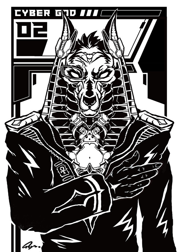 ArtStation - CYBER GOD THE END OF NEW WORLD 超獸團 Super Monster Team