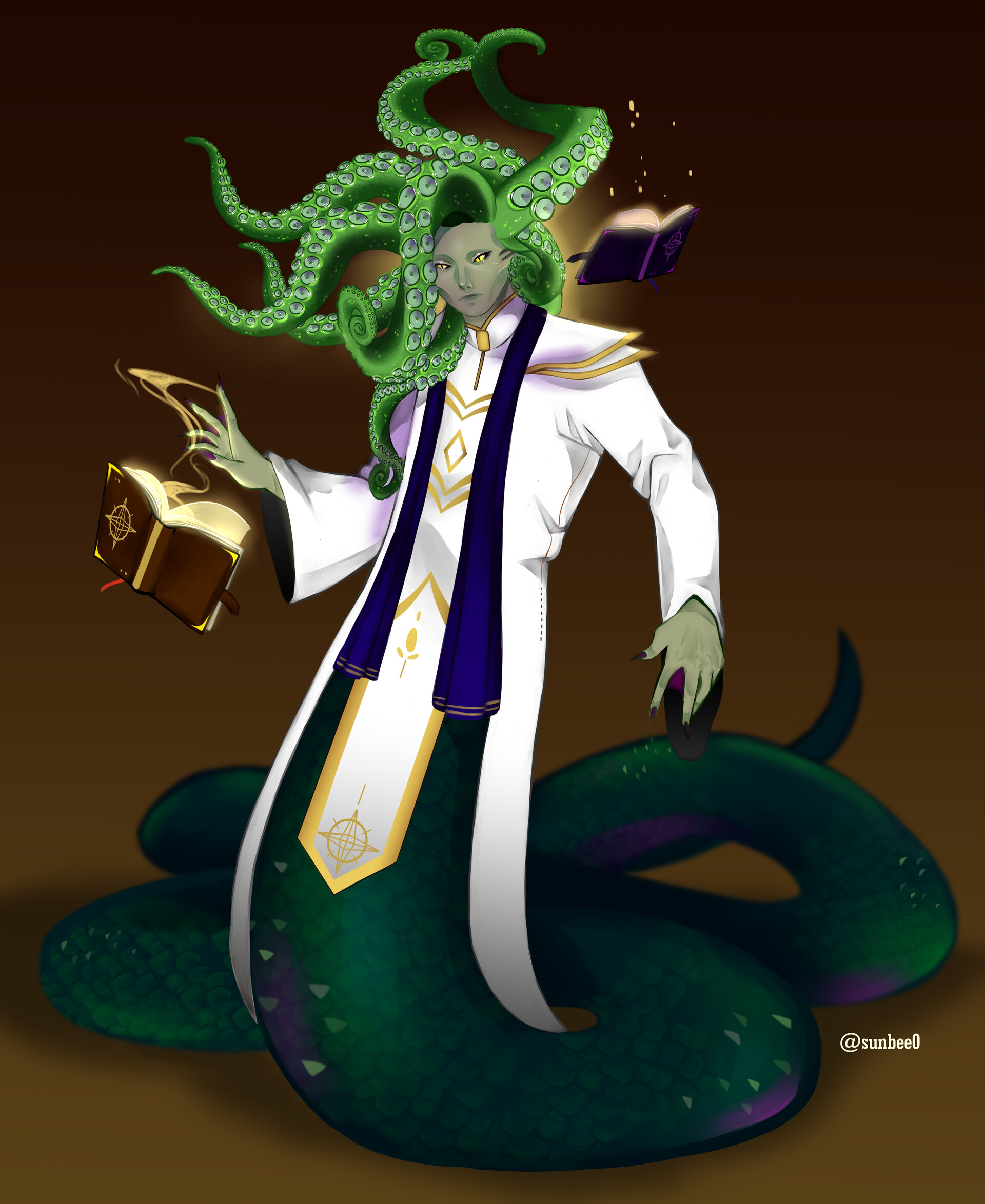 ArtStation - Cleric Snake