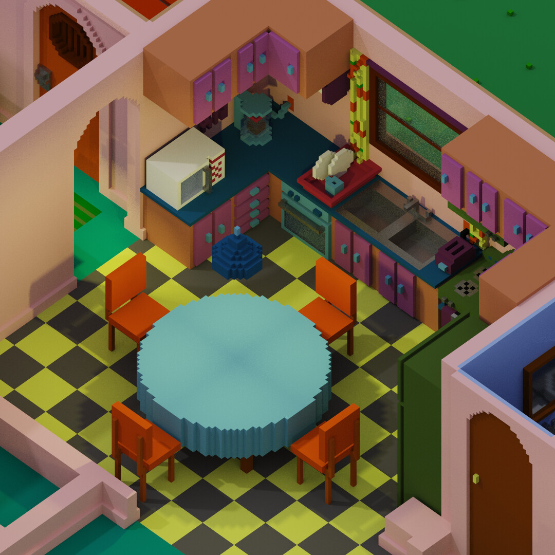 Alejandro Mondragon - The Simpsons House - 1st floor