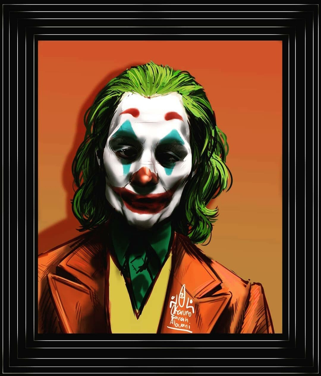 ArtStation - Joker portrait