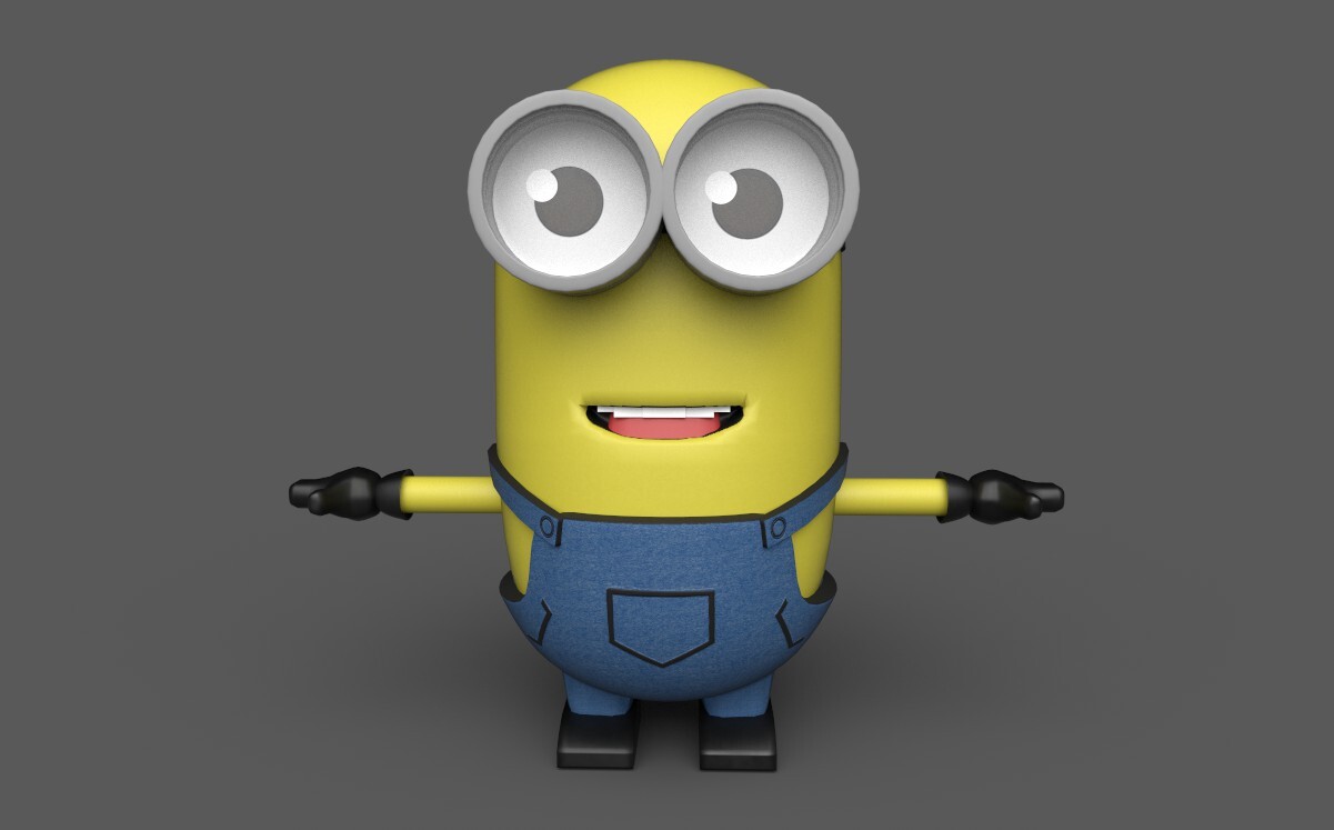 ArtStation - Minion character model