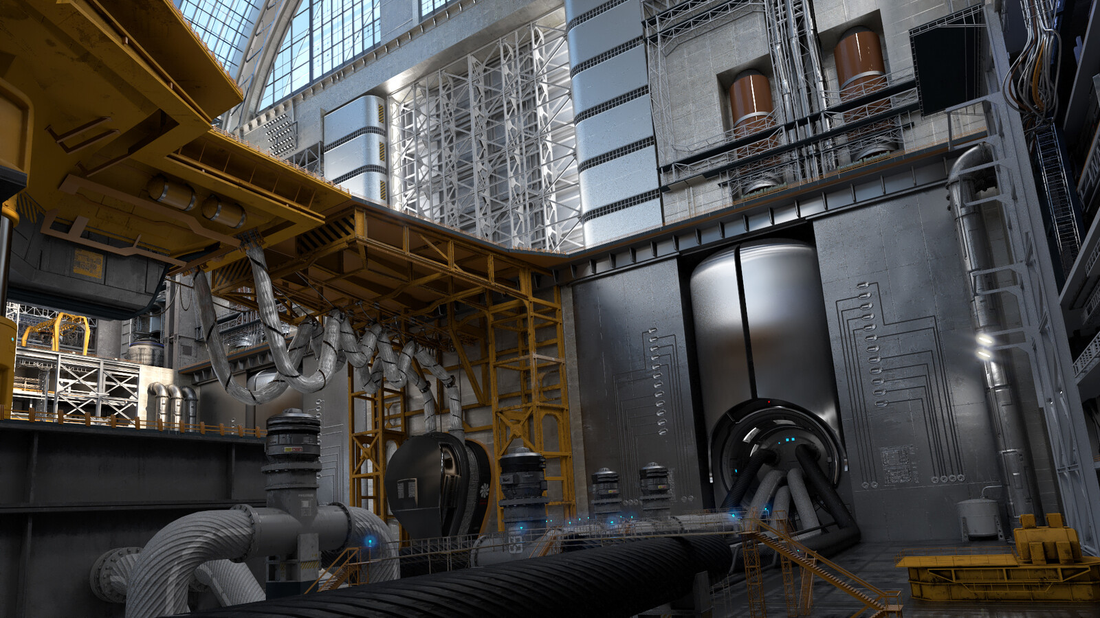 Dovjan - Conceptual Maintenance Center for Low-orbit Vehicles