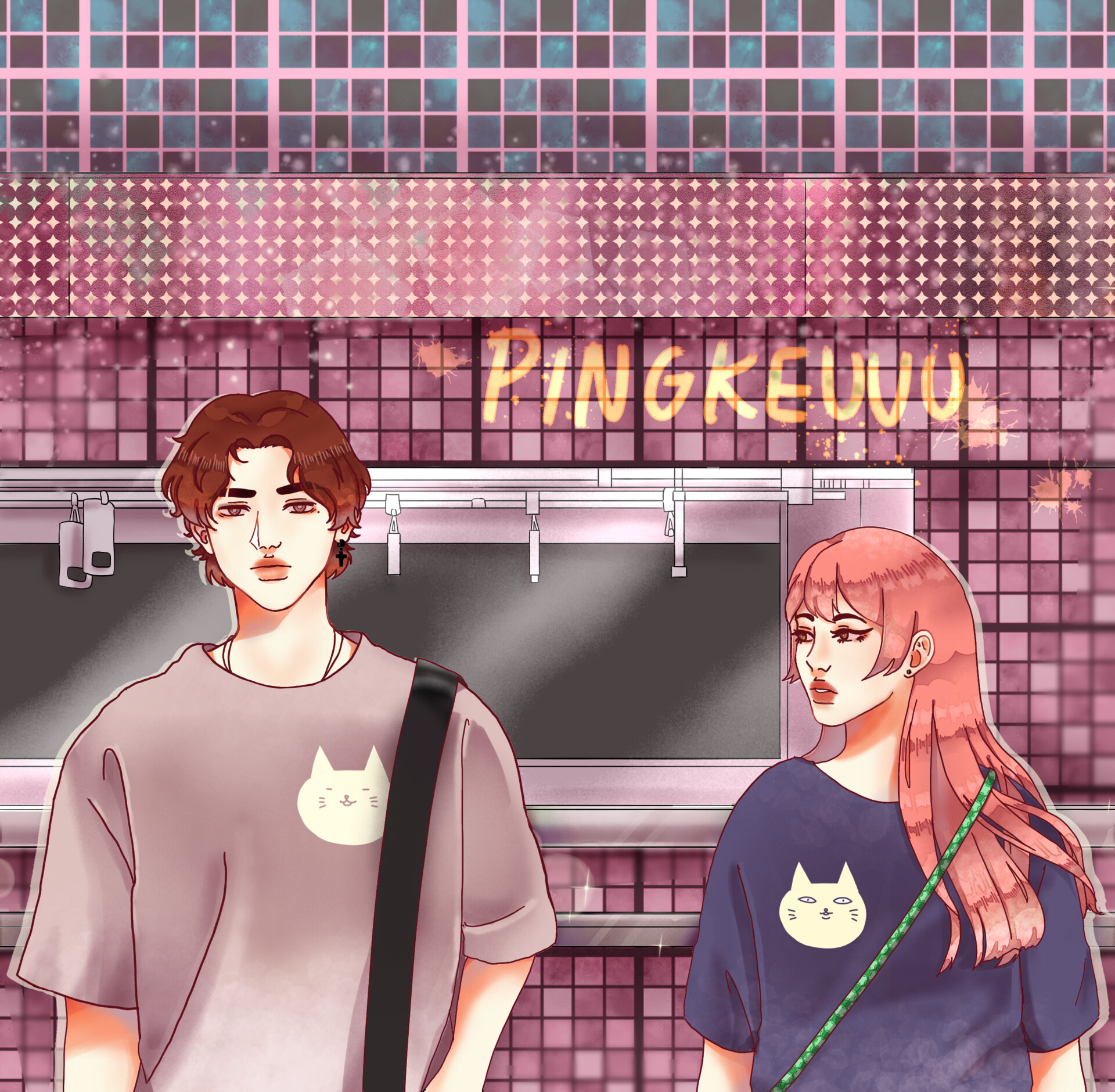 ArtStation - Oc couple