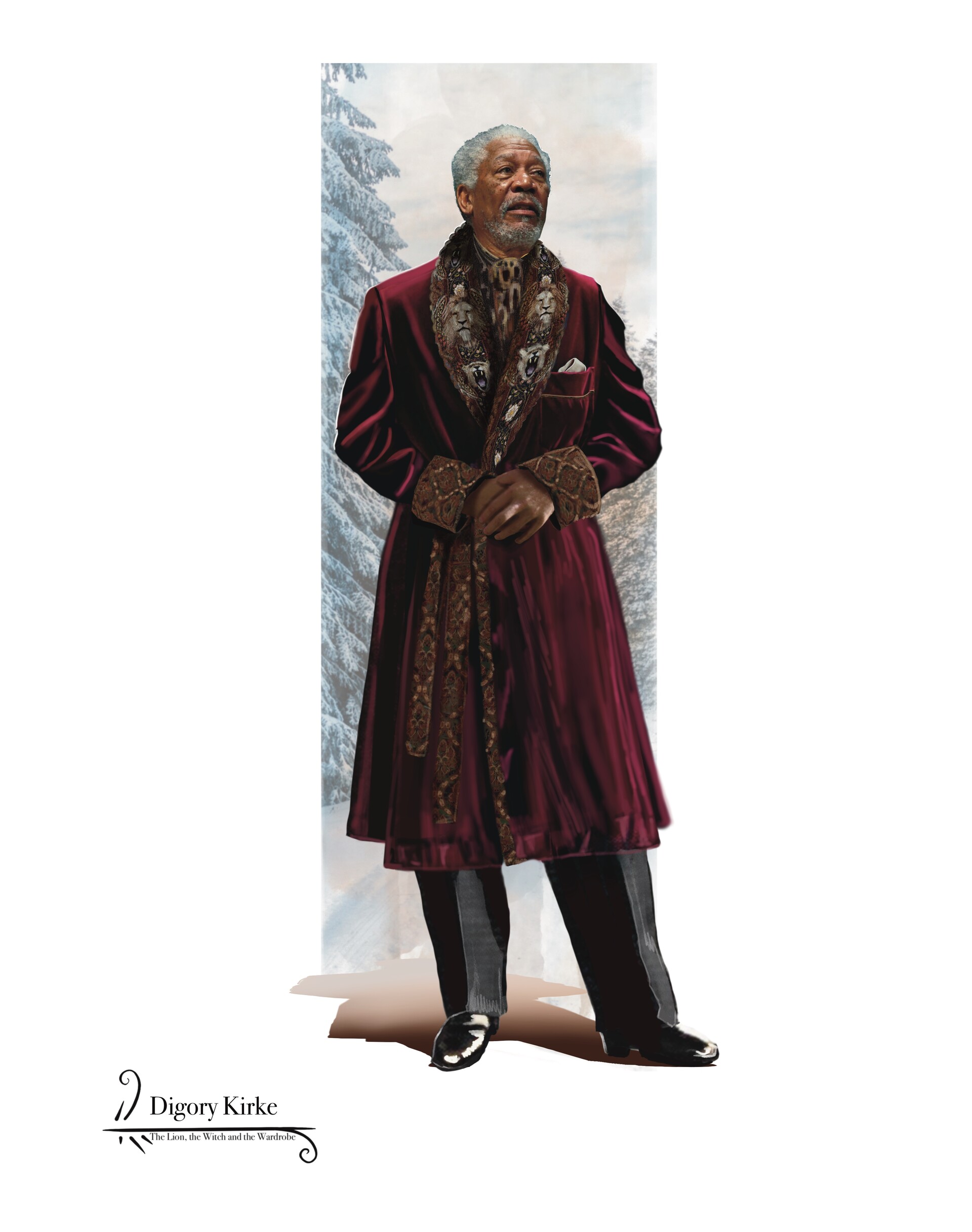 ArtStation - Digory Kirke, The Lion the Witch and the Wardrobe