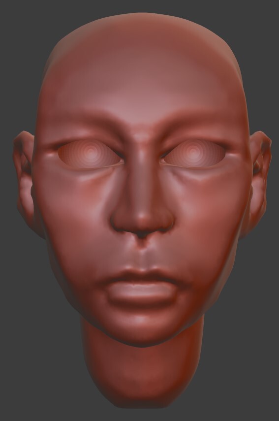 ArtStation - Blender_face sculpting