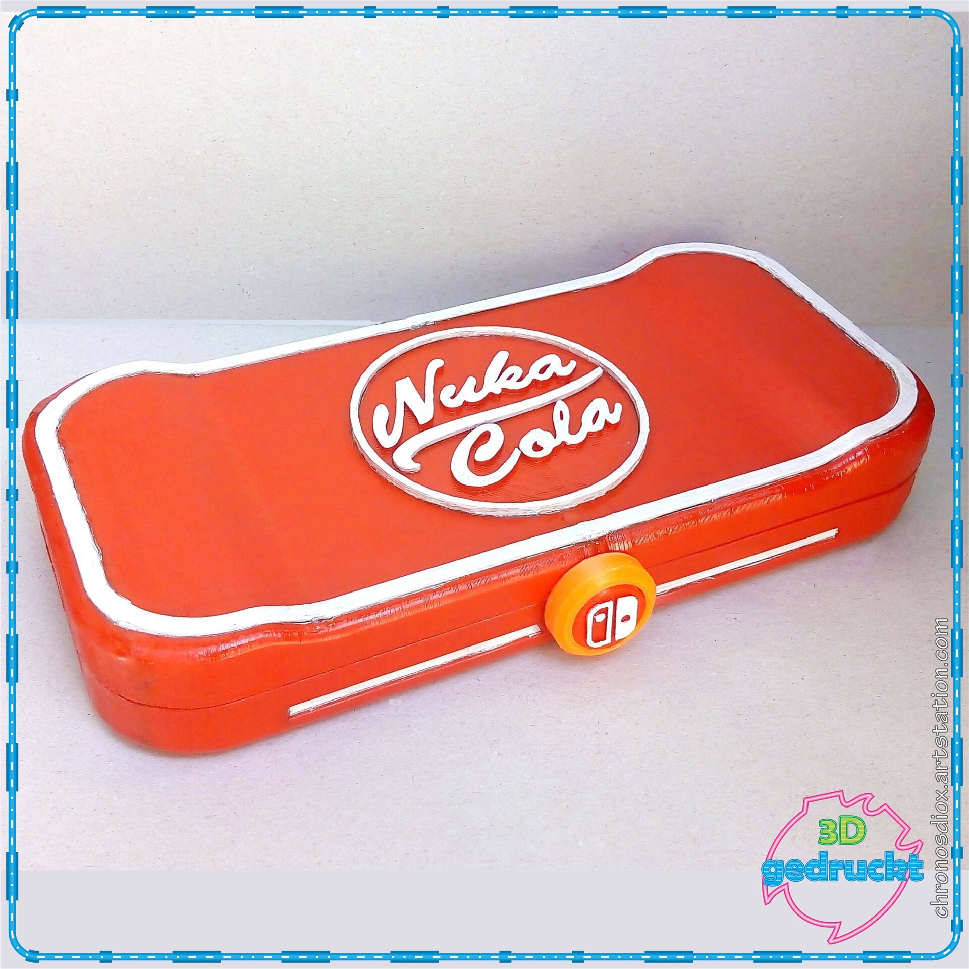 ArtStation - Fallout Nintendo Switch Case 3d printed