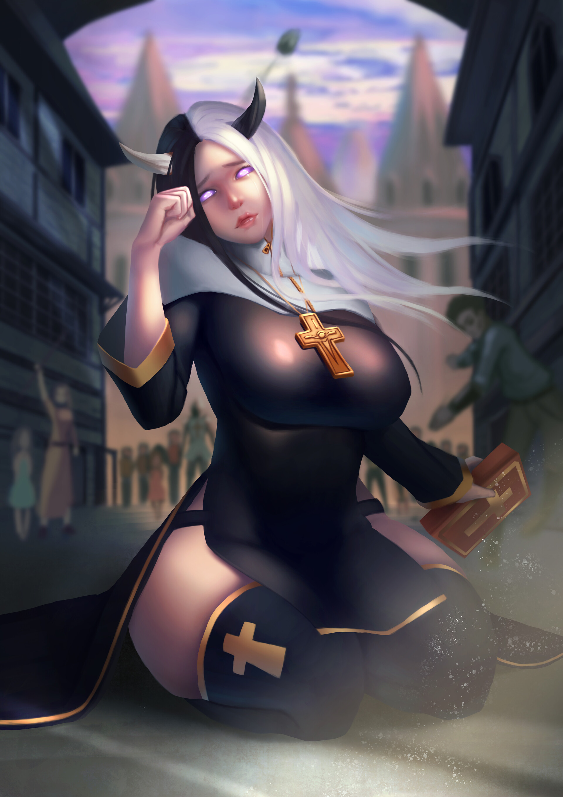 ArtStation - Demon Nuns