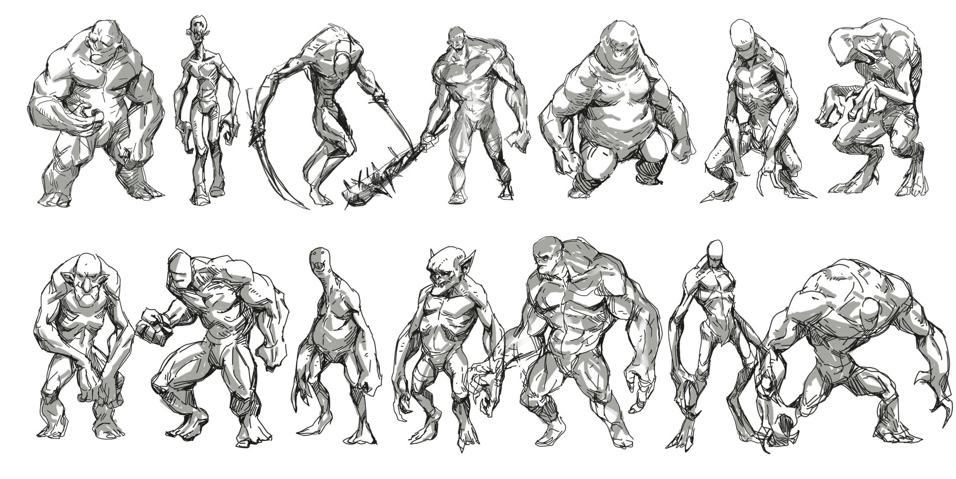 Nitro . - monster sketch