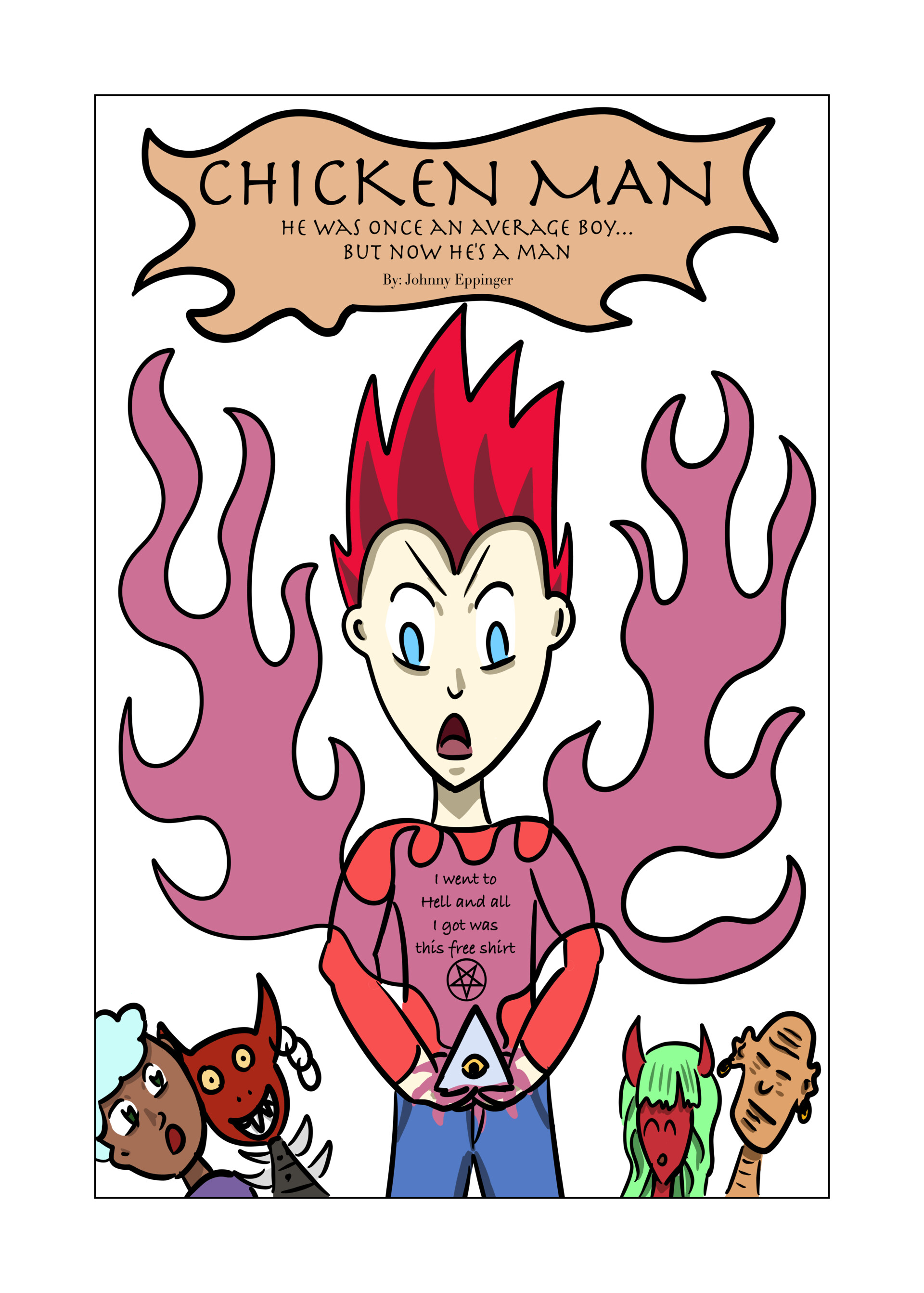 ArtStation - Chicken Man (comic)