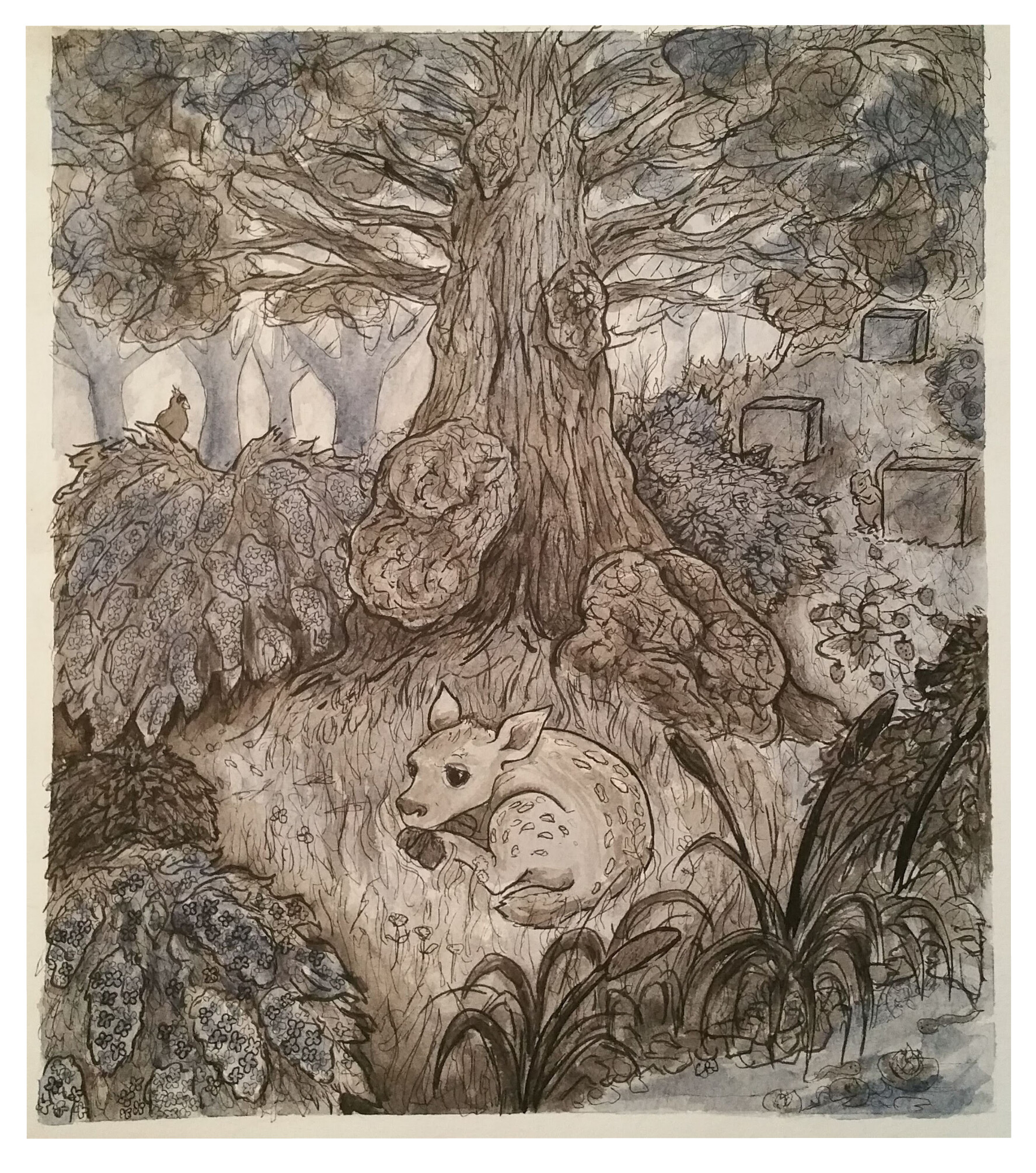 Chelsea - Cemetery in July