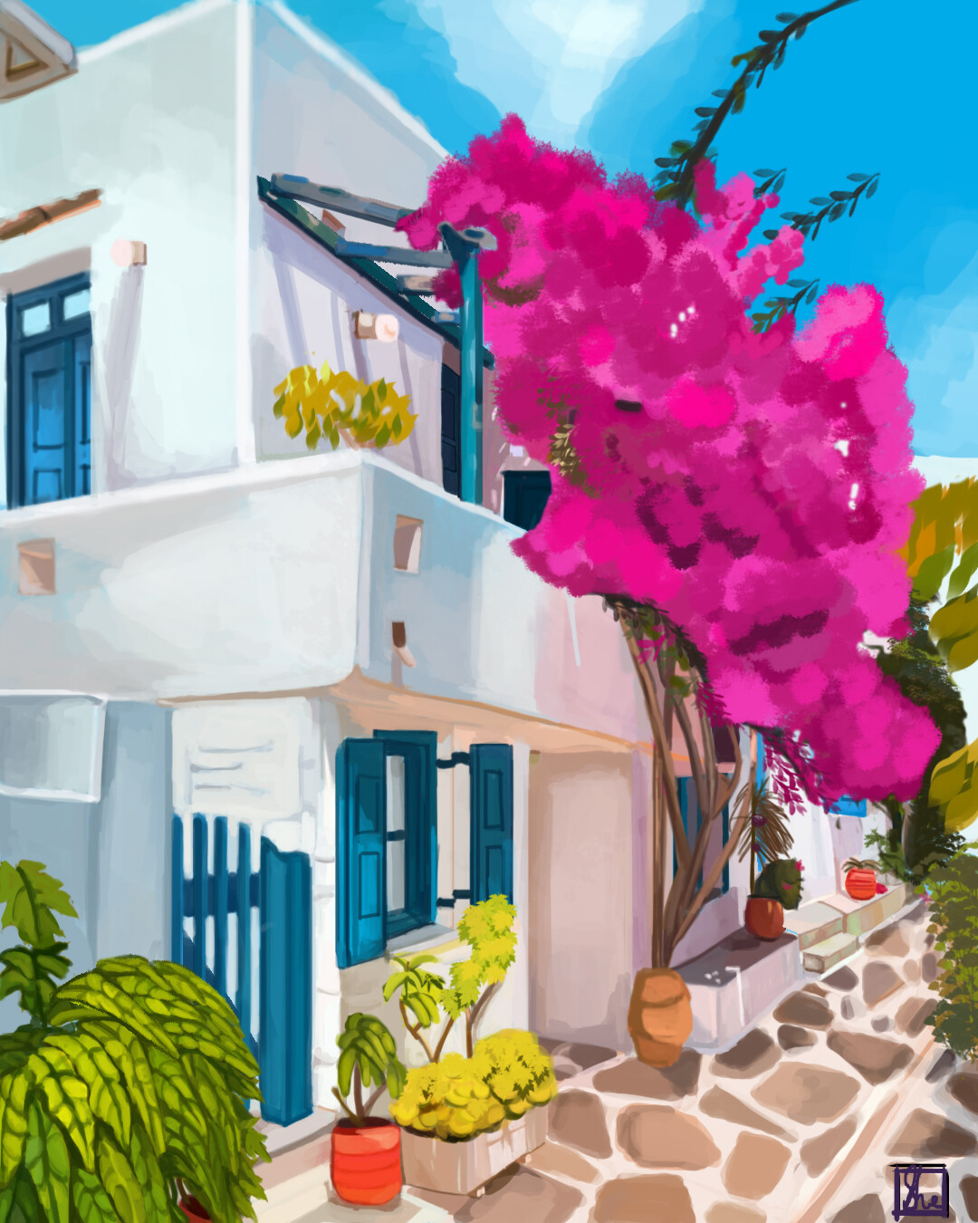 ArtStation - Beautiful Greece