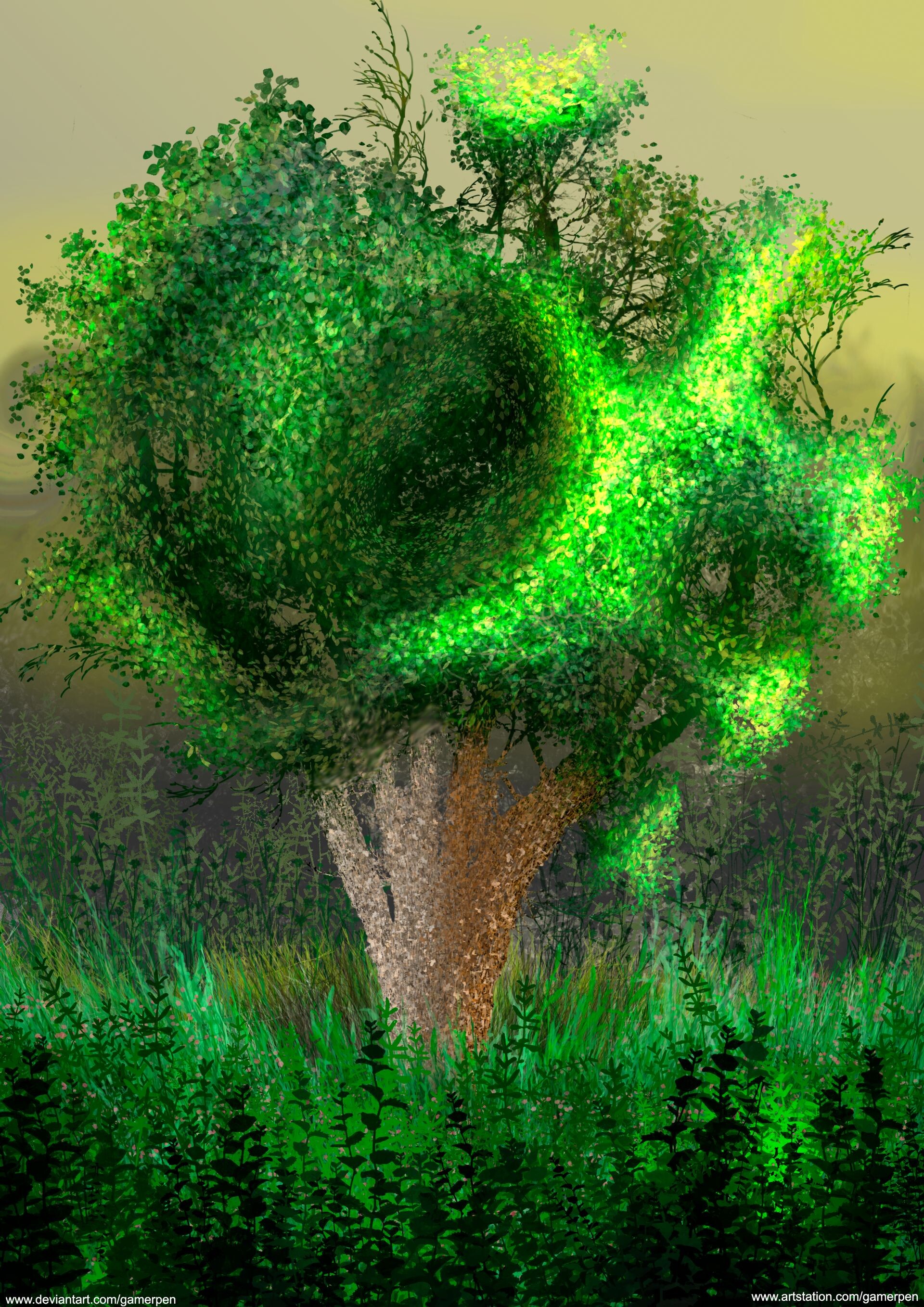 ArtStation - Lone Tree