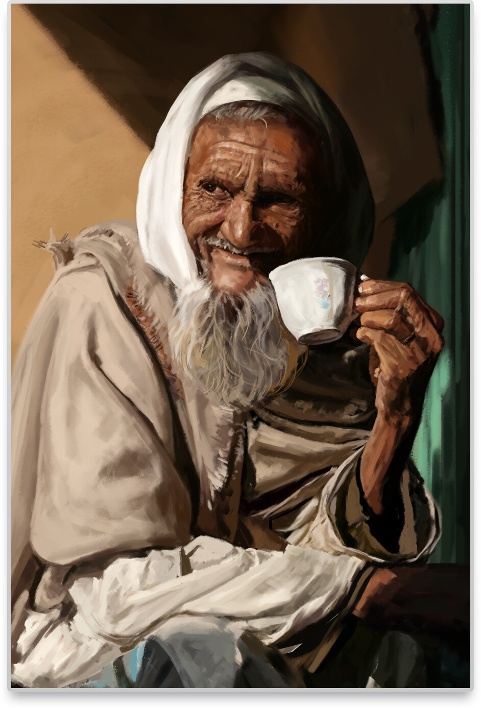 Devanshu Shrivastava - Old Man & a Cup of Tea