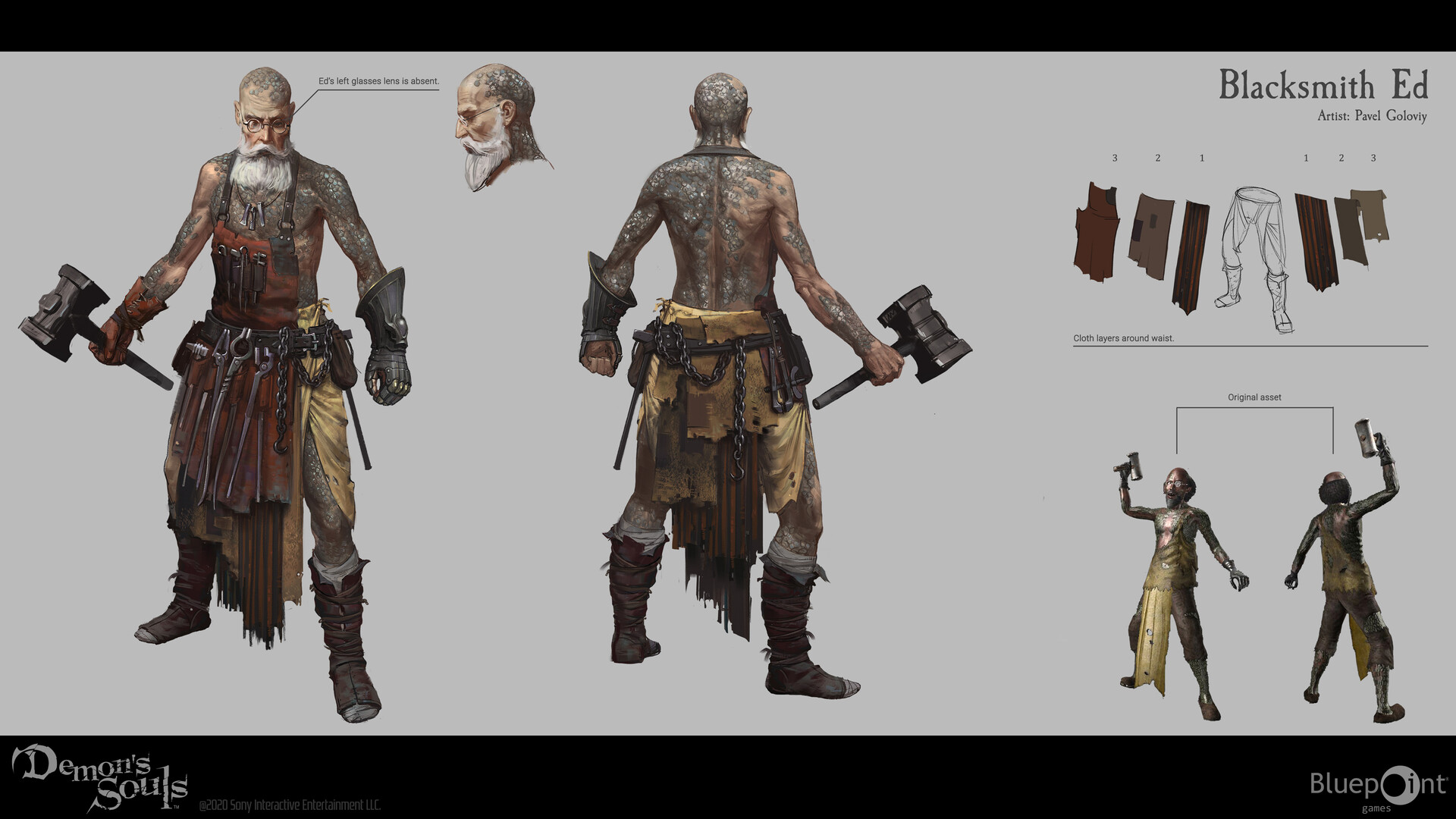 Ryan Todd - Demon’s Souls Blacksmith's Boldwin and Ed