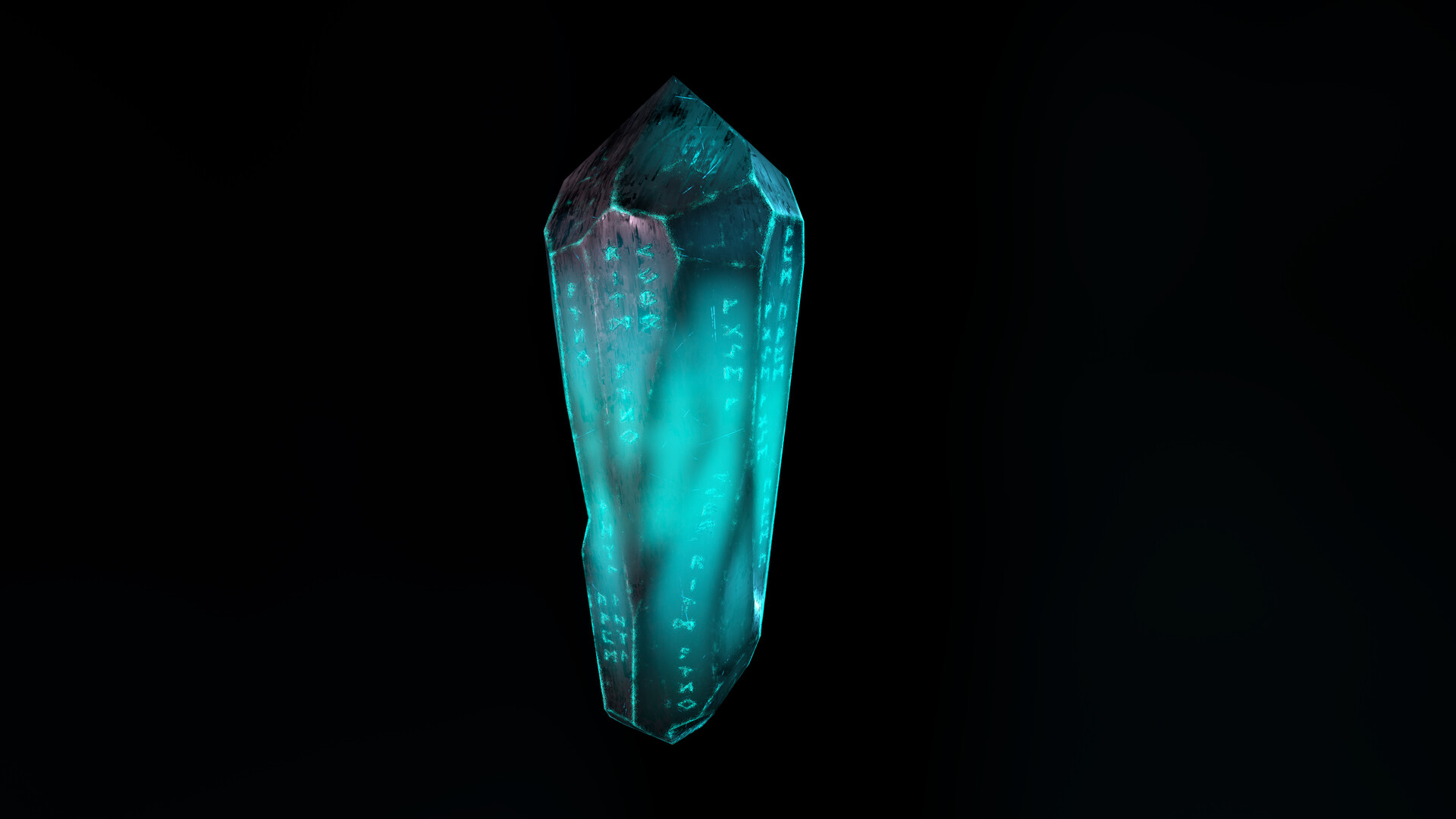 ArtStation - Dark magic crystal