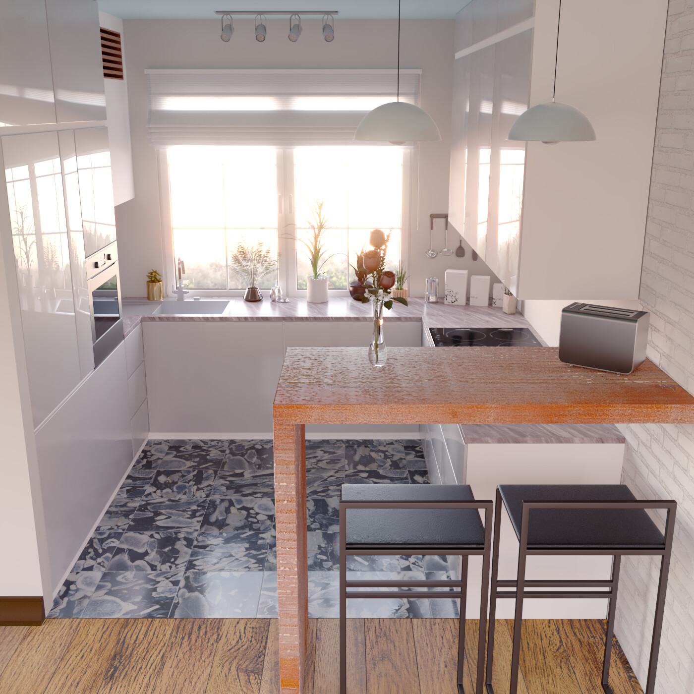 ArtStation - Kitchen practice.