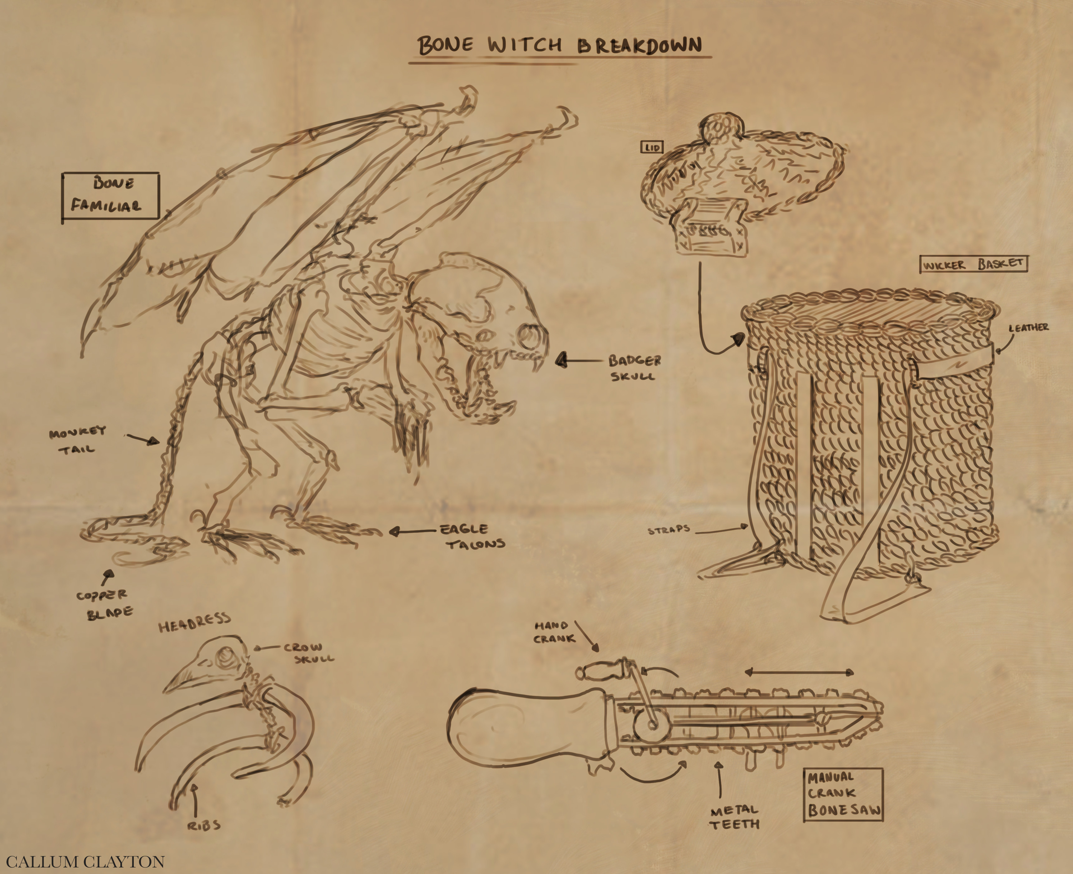 Callum Clayton - THE BONE WITCH