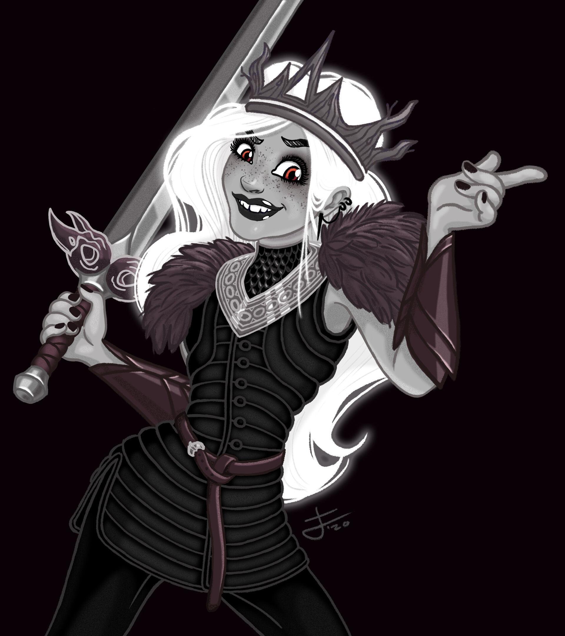 ArtStation - Chess Queen dtiys Justine Cunha