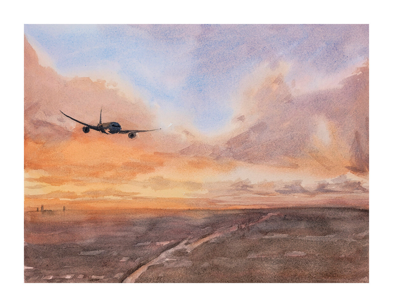 ArtStation - Sunset Flight