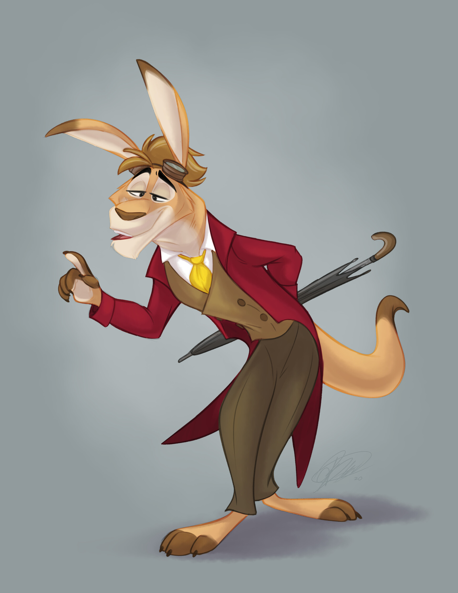 ArtStation - Steampunk Kangaroo