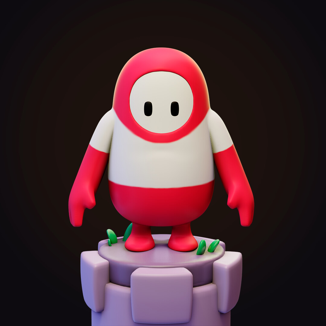 ArtStation - Fall Guys Base Character