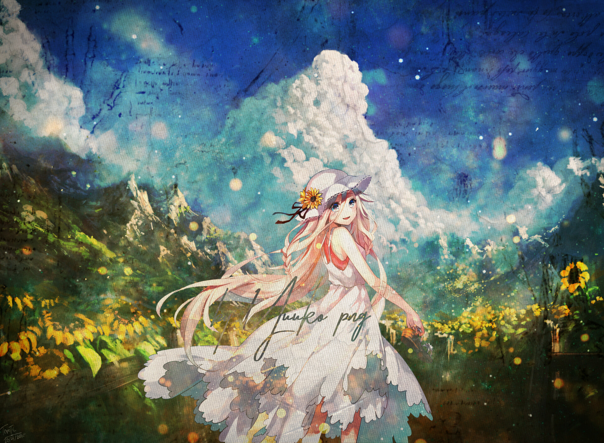 ArtStation - Wallpaper anime girl