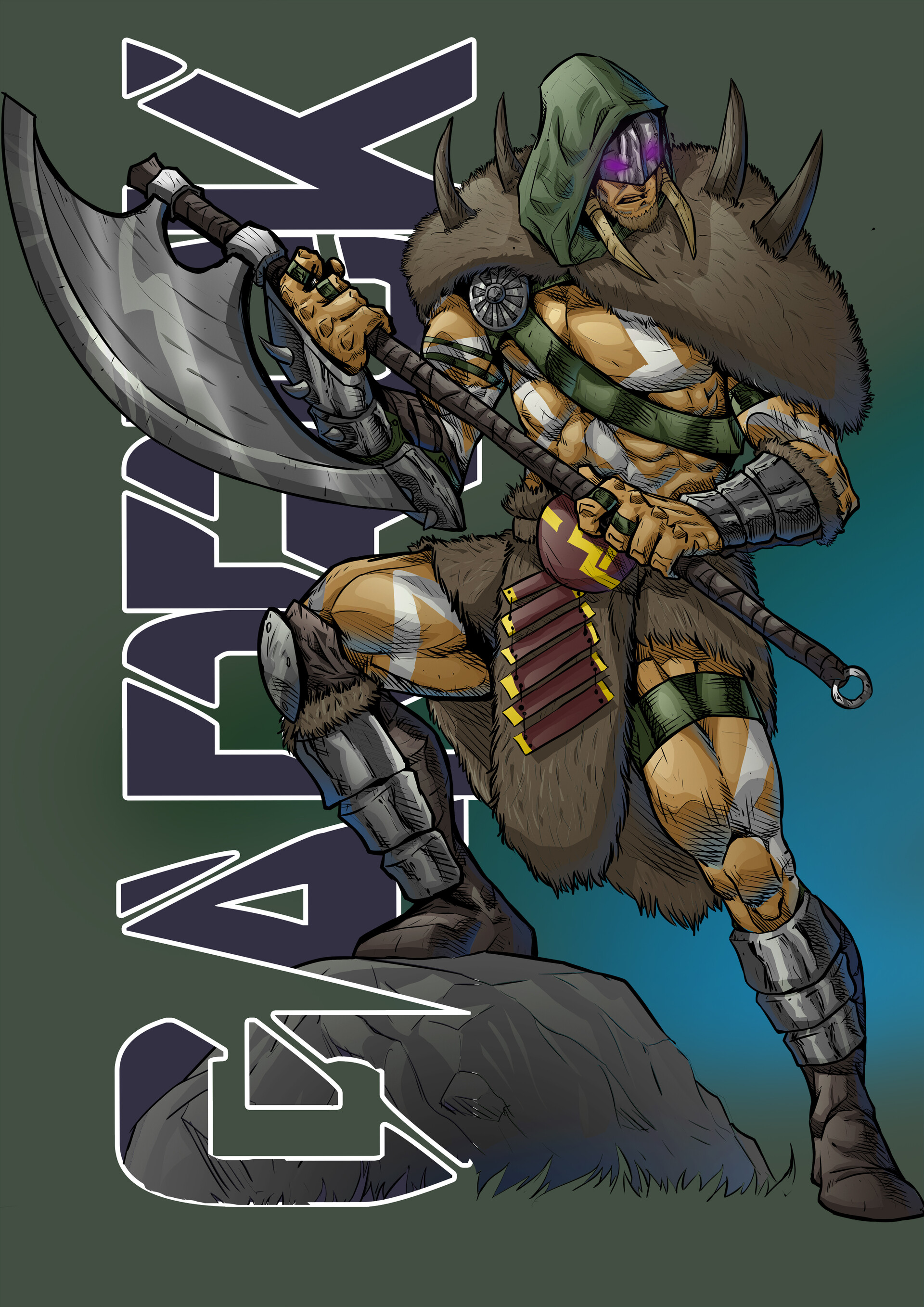 ArtStation - Planeswalker Garruk m21