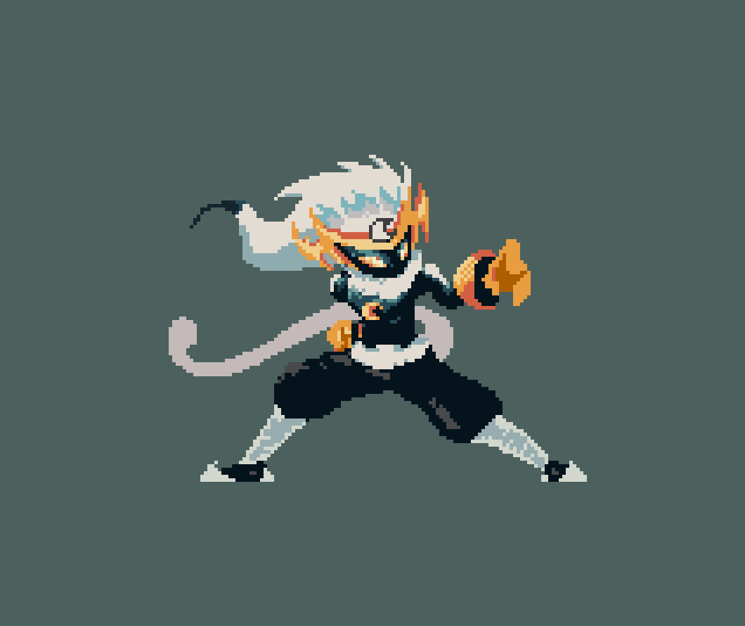 ArtStation - Pixel Mythos idle animation