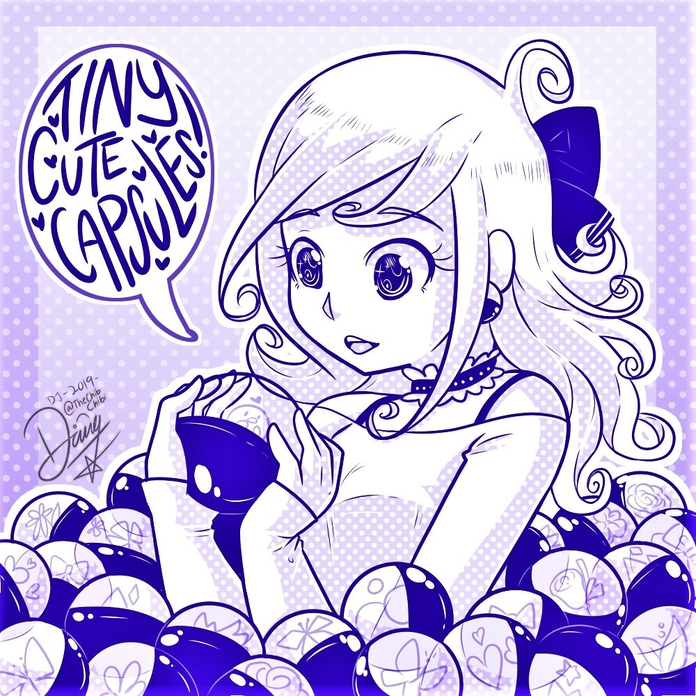 TheChibChibi - Monotone Drawing Collection (2019)