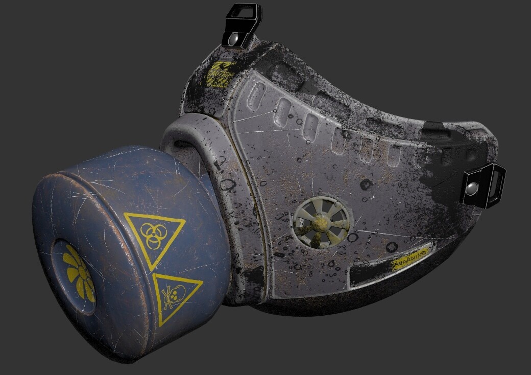 ArtStation - Gas Mask