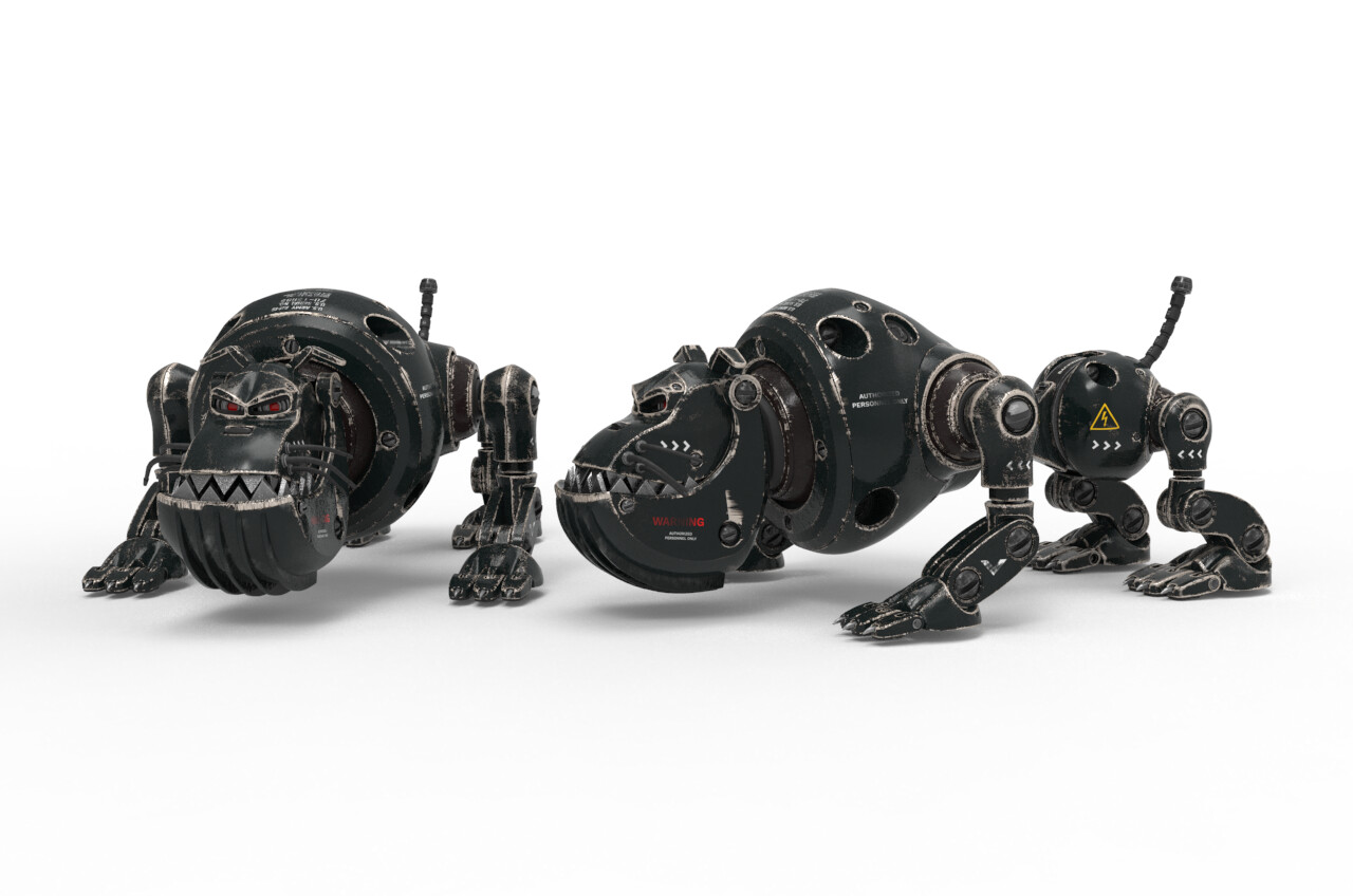 ArtStation - dog robot