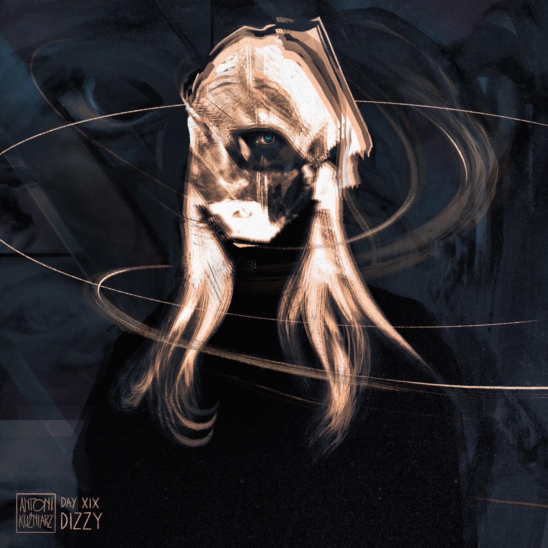 ArtStation - "Dizzy" Day 19, Inktober 2020