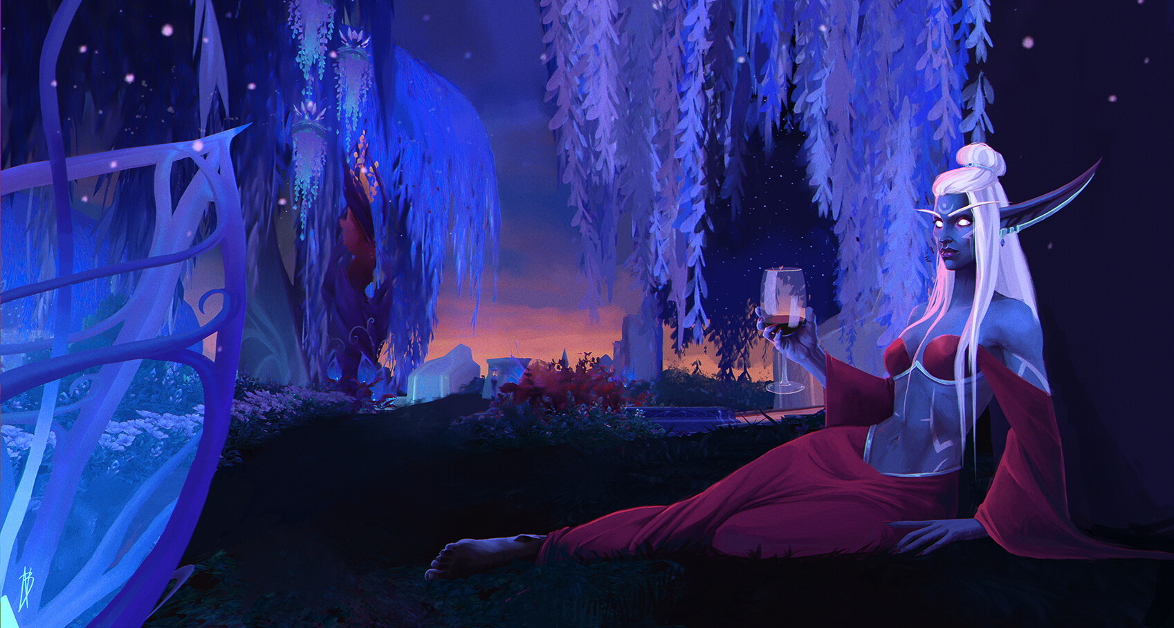 ArtStation - Nightborne Alatheya