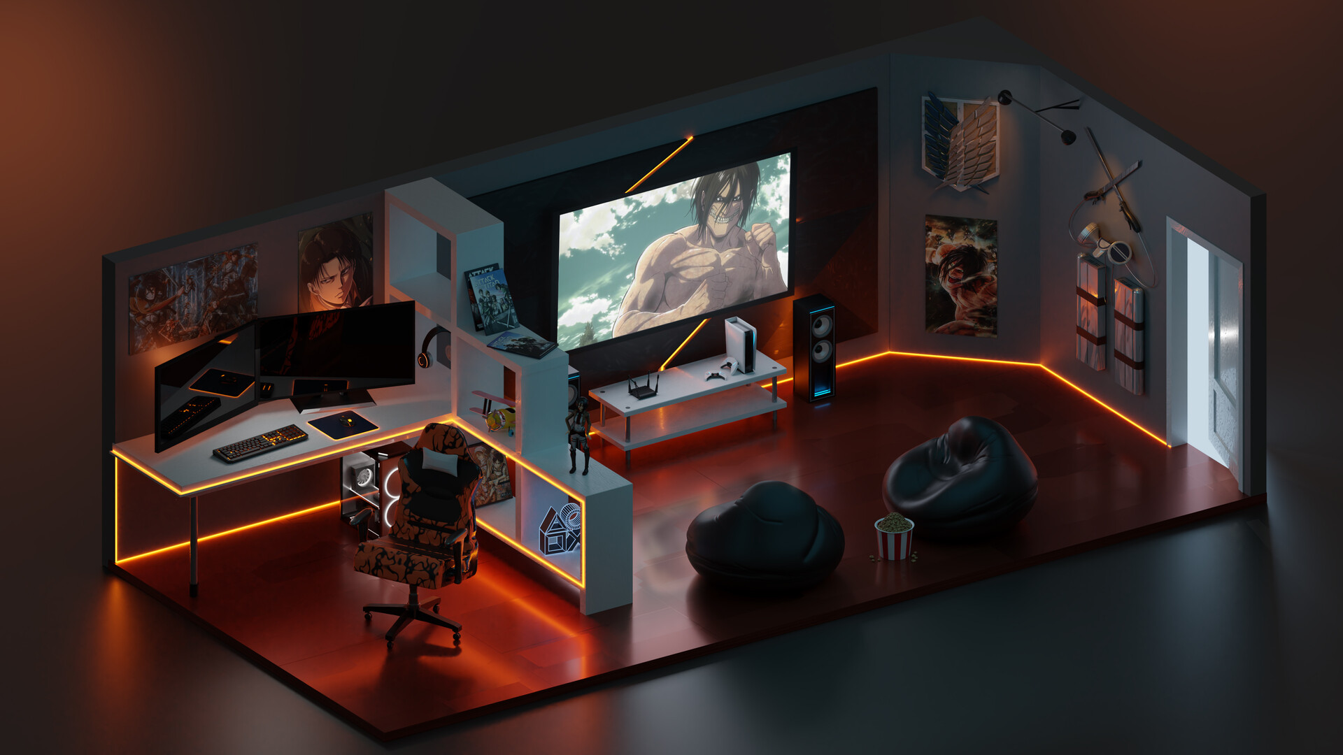 ArtStation - Room Setups