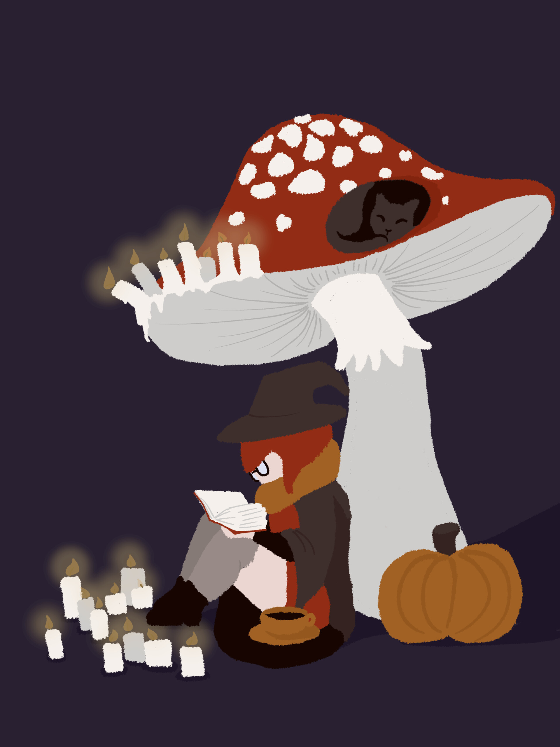 ArtStation - Fall witch