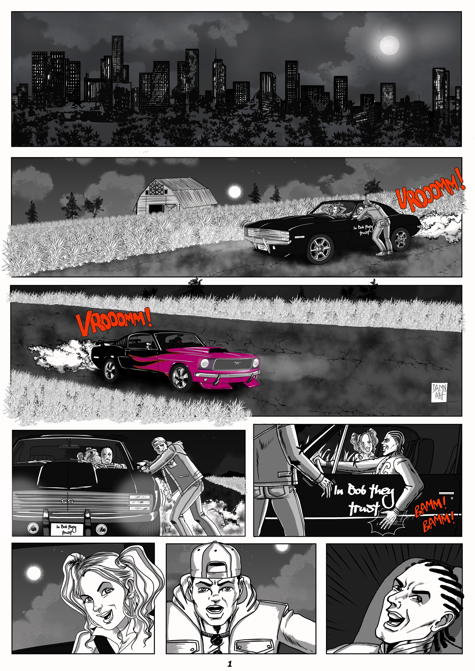 ArtStation - Cars cómic