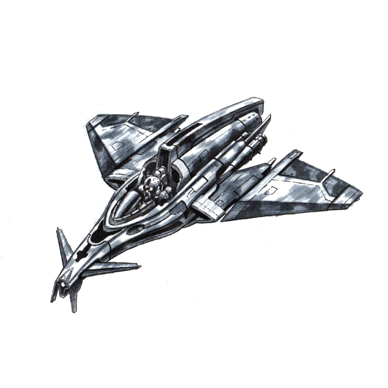 ArtStation - Aircraft concept