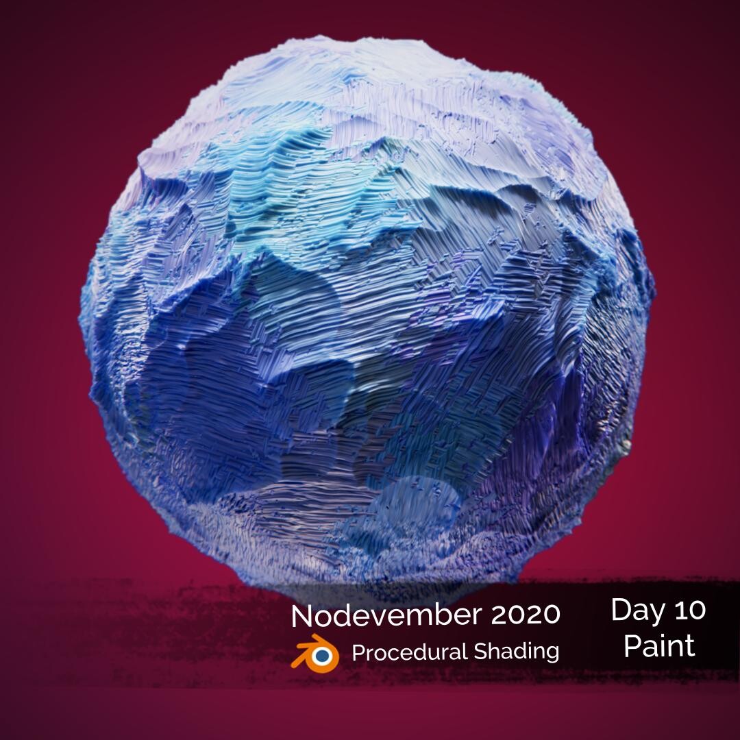 ArtStation - Paintball! 🖌️ Nodevember Day 10 🎨 - Paint