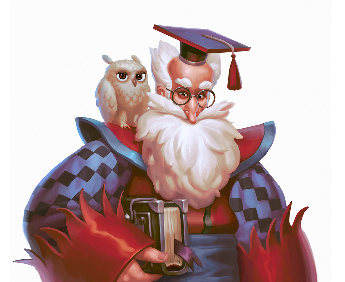 ArtStation - Old sage