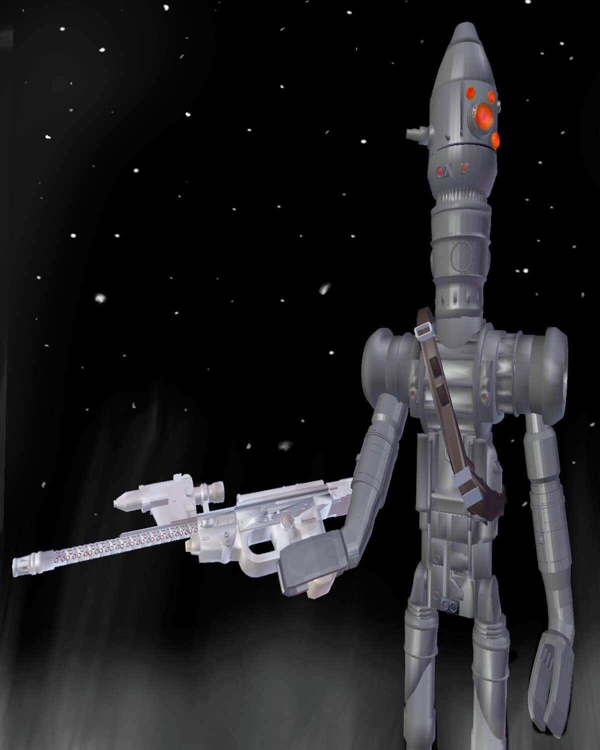 ArtStation - IG88, assassin droid