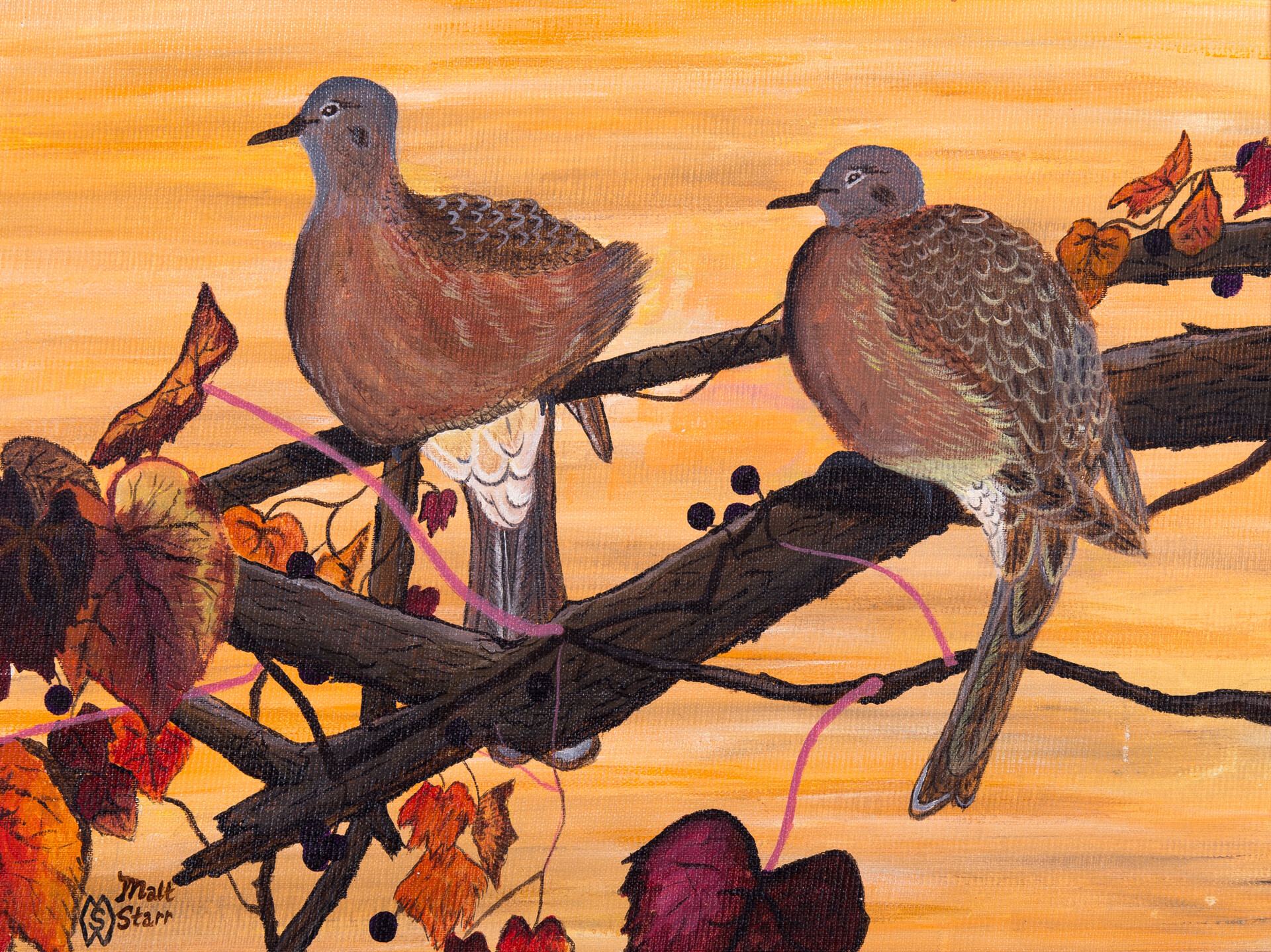 ArtStation - Doves at Dawn