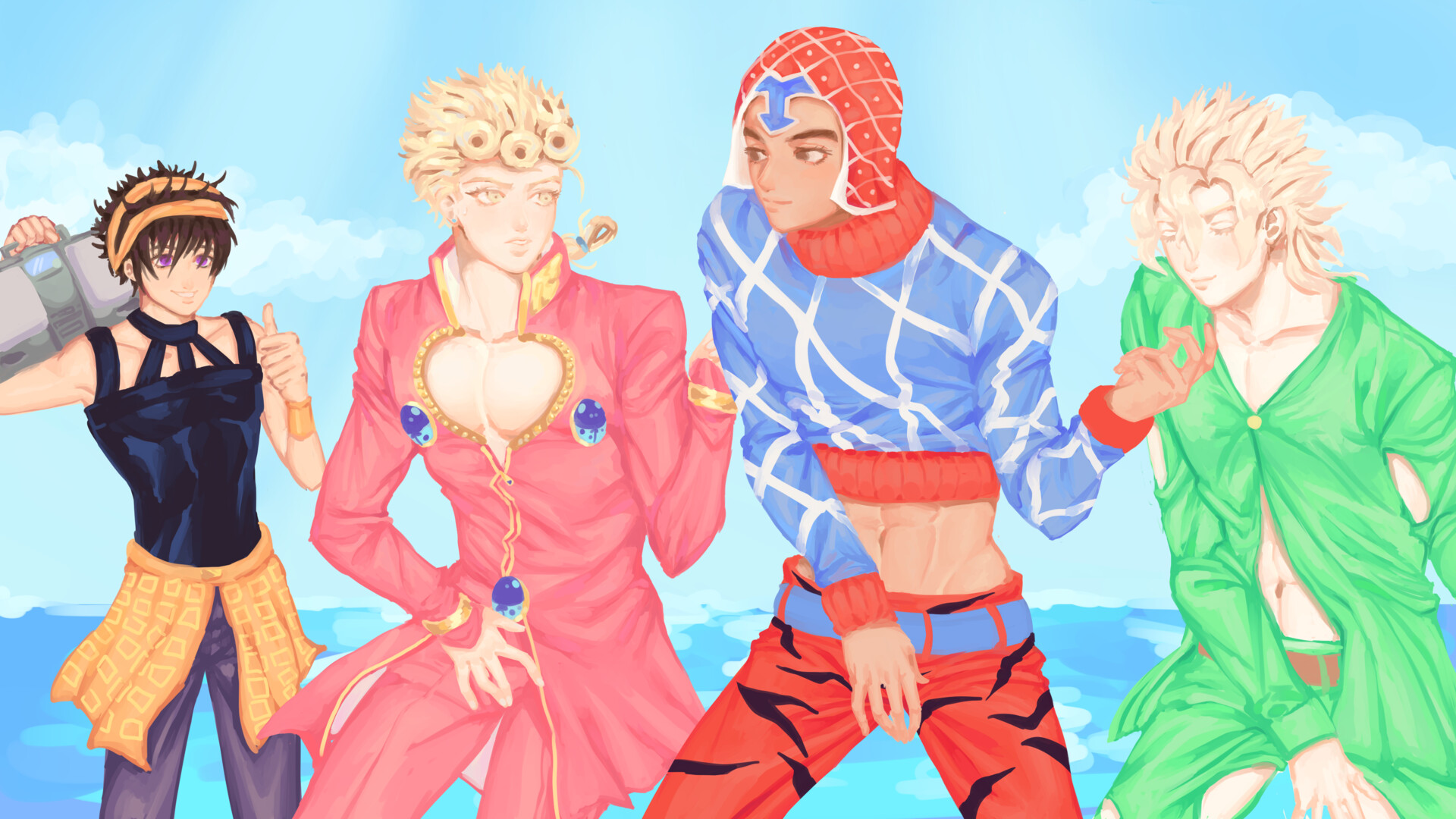 ArtStation - jjba torture dance
