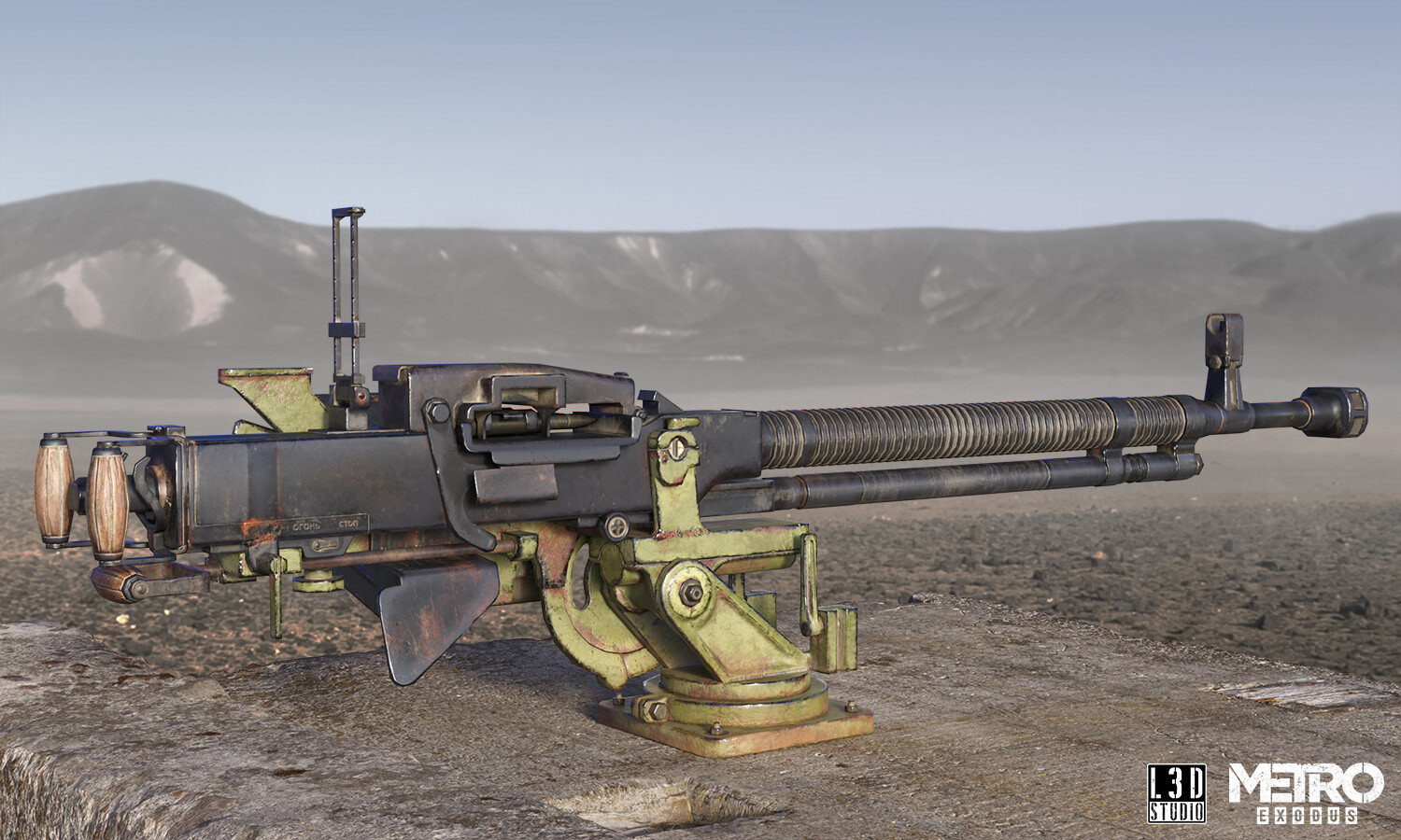 L3D Studio - DShK MACHINE GUN