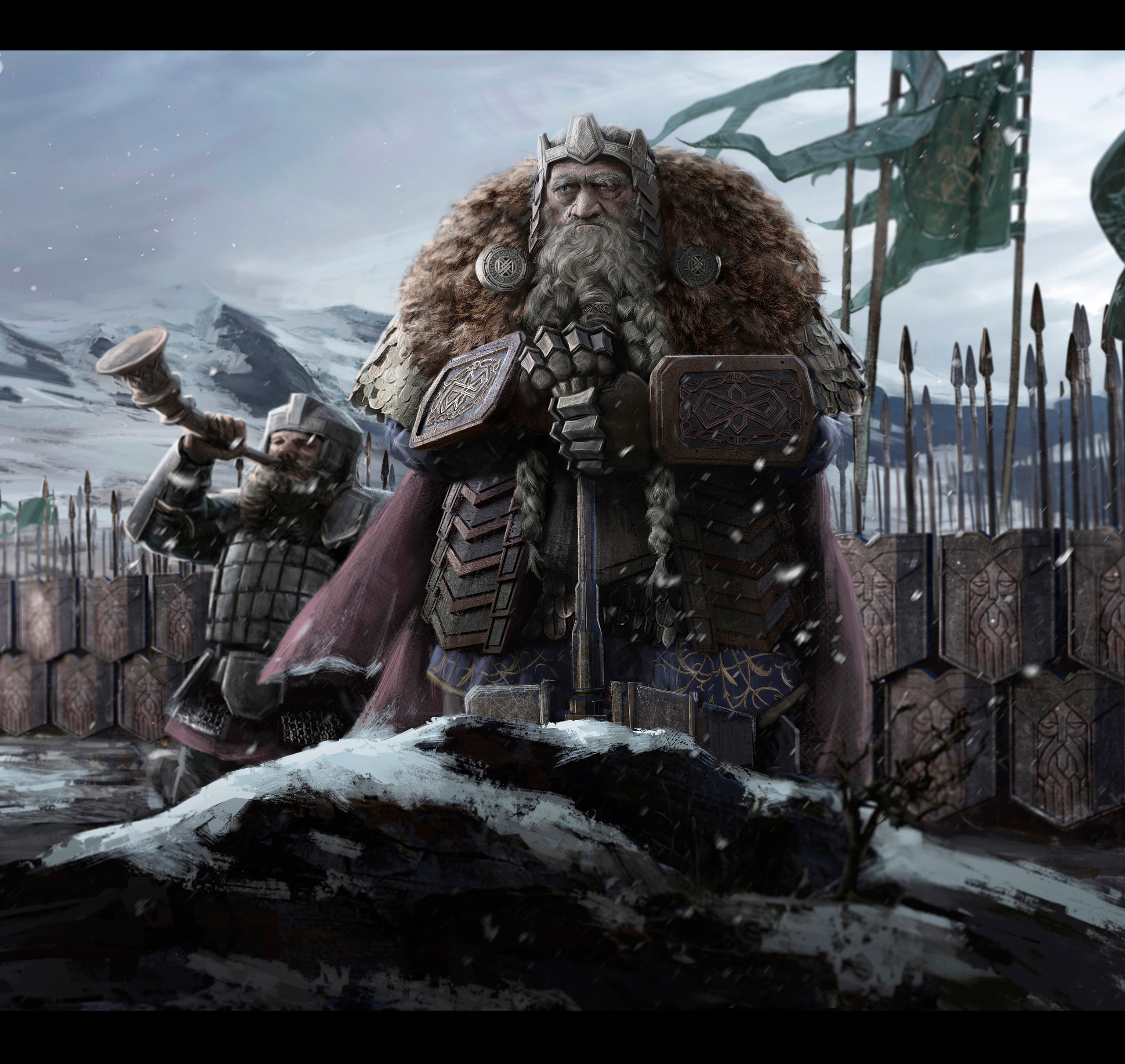 Dwarf King By Anton Bogdanov Rimaginarynobles