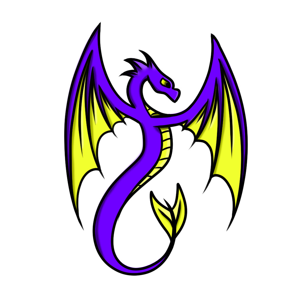 ArtStation - Purple Dragon