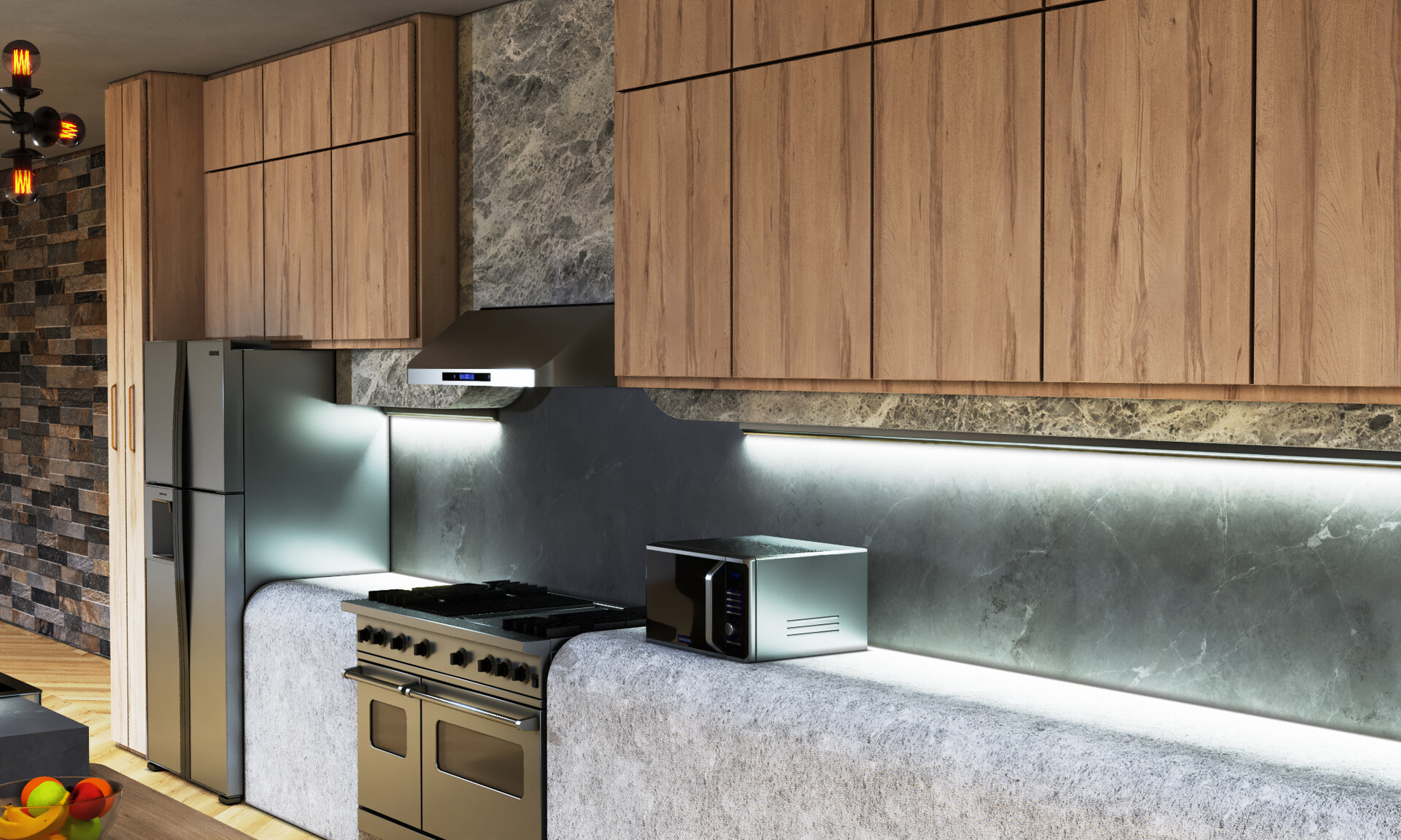 ArtStation - Modern Kitchen Concept