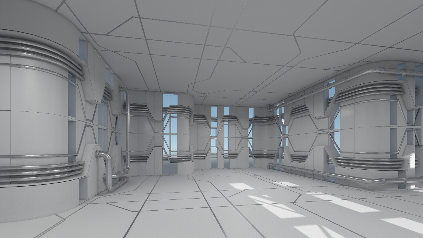 Giimann . - Sci-Fi Wall Builder